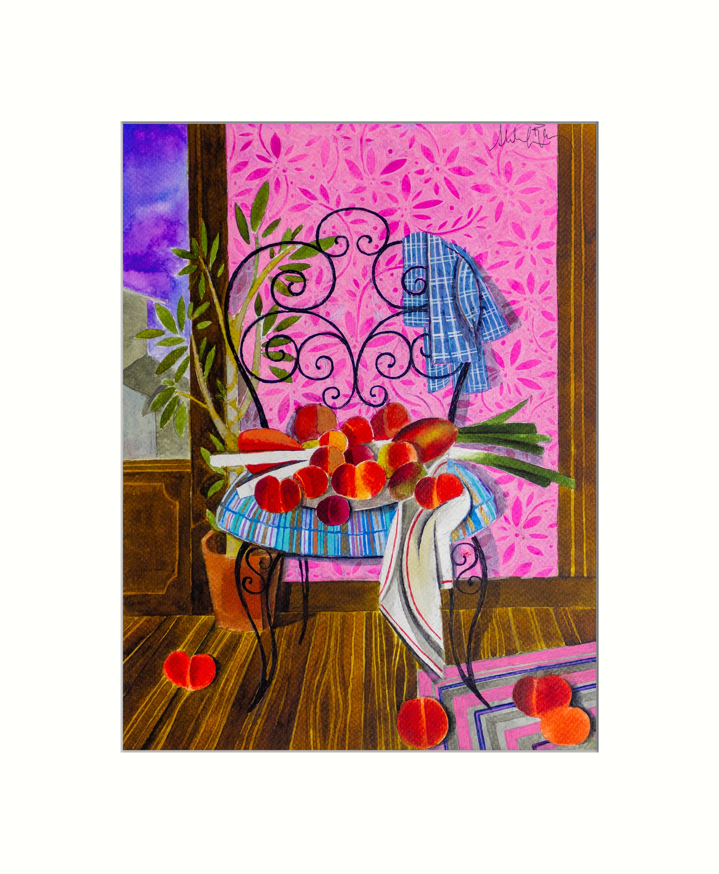 Bodegón y cielo purpura – Cava Baja Gallery